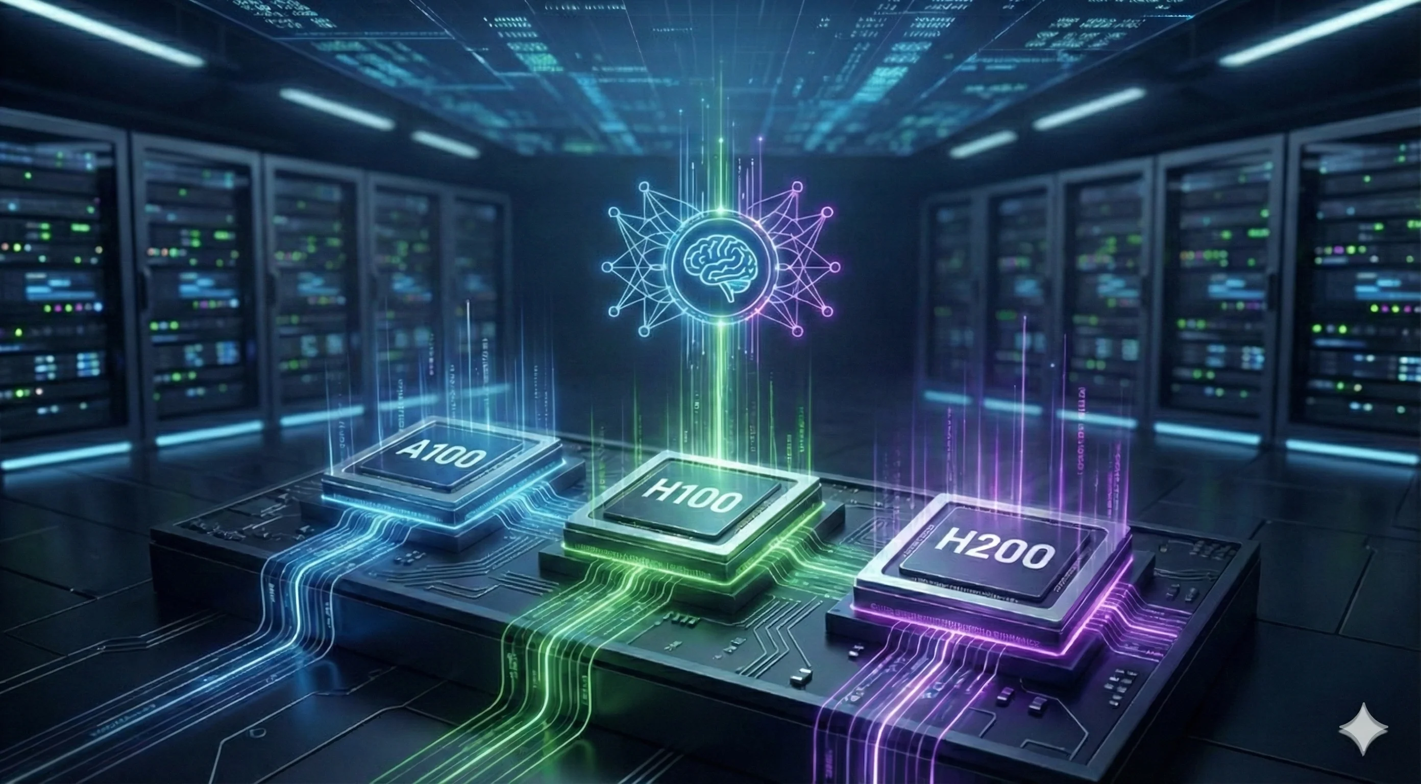 NVIDIA A100 vs H100 vs H200: GPU Comparison for AI | E2E Networks